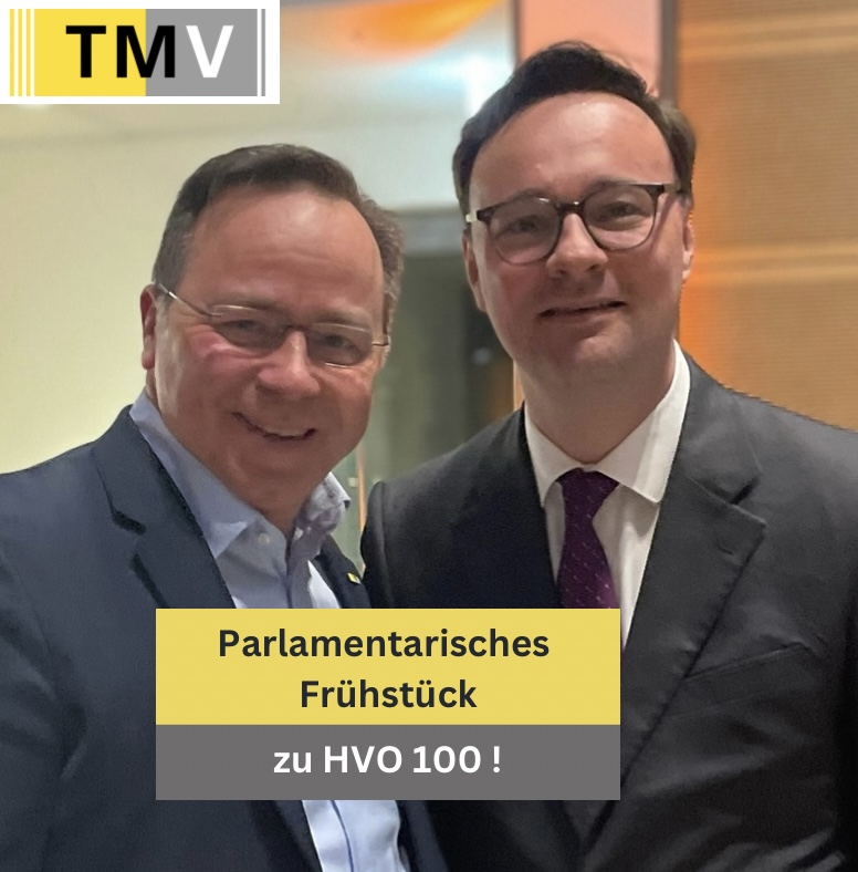 Parlamentarisches Frühstück der HVO 100 - Allianz mit Staatssekretär ...